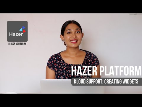 HAZER: How to create sensor widgets? | HAZER-IO-GL
